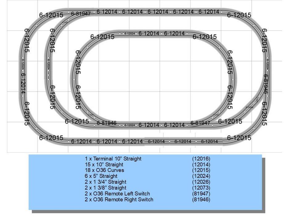 LIONEL FASTRACK REMOTE 8 BALL IN THE SIDE POCKET LAYOUT TRACK PACK 5X9 ...