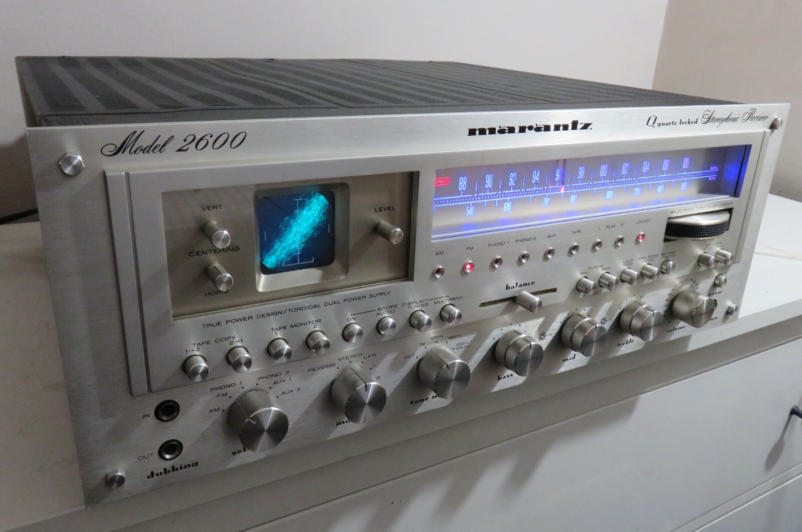 MARANTZ 2600 RECEIVER SERVICED RECAPPED CUSTOM BOX AMAZING CONDITION 1of1 UNIQUE | eBay