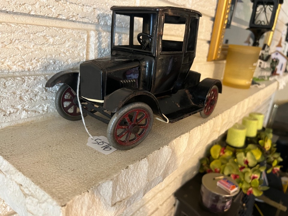 Rare Antique Toy Buddy L Flivver Model T Stamped Steel round Decal ...