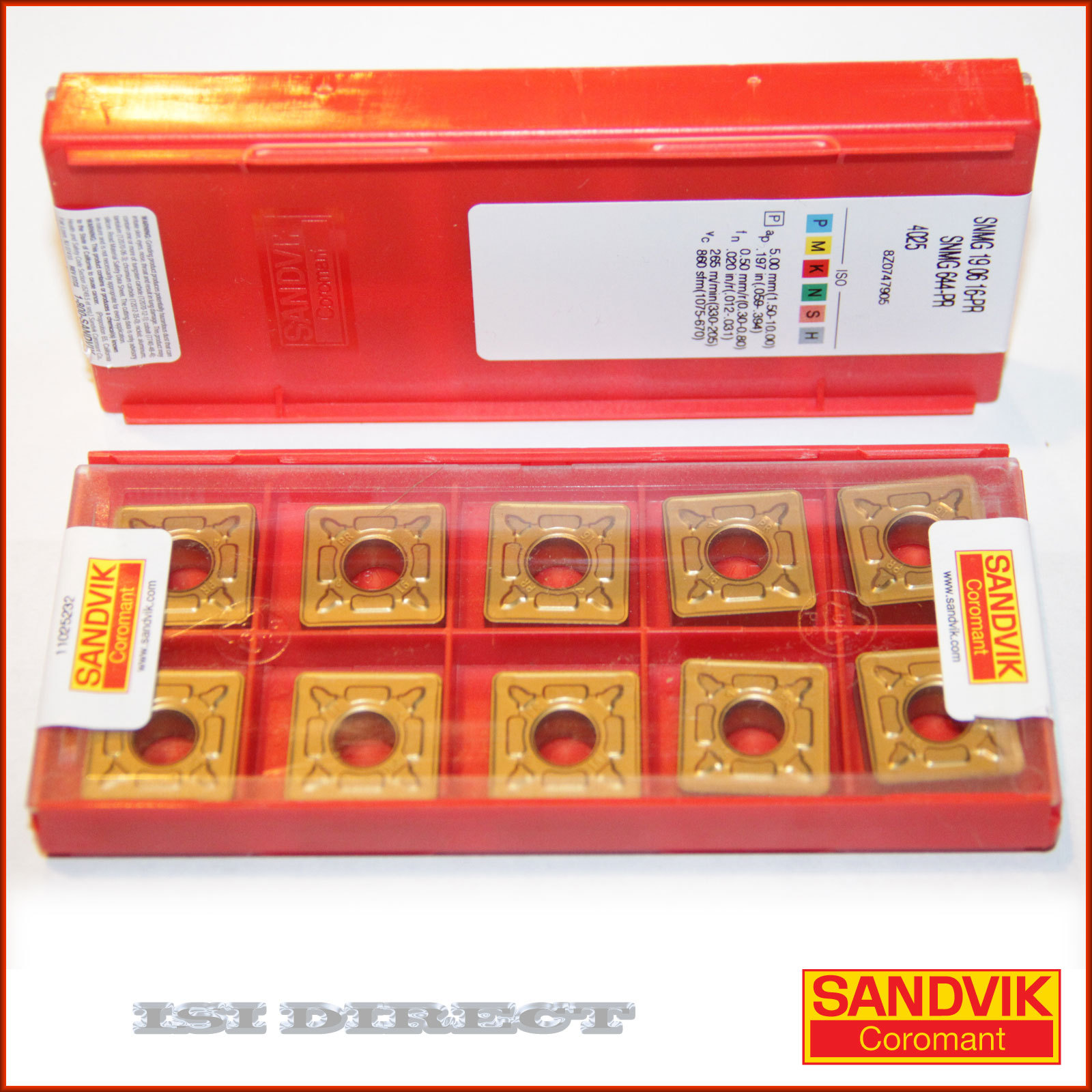 SNMG 644 PR 4025 SANDVIK *** 10 INSERTS *** FACTORY PACK ** | eBay