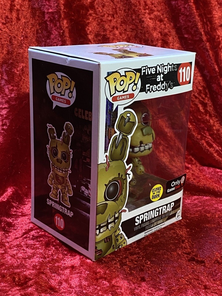 Funko POP! Five Nights at Freddy's FNAF - Springtrap Glow In The Dark ...