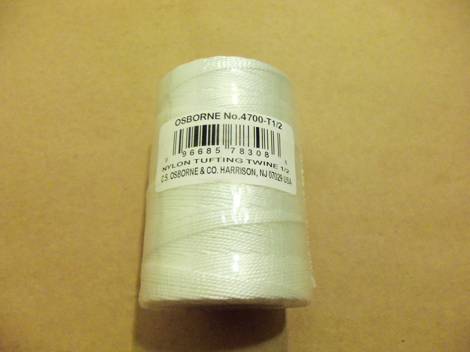 C.S. Osborne #4700 Nylon Tufting Twine (1/2 Pound Tube) | eBay