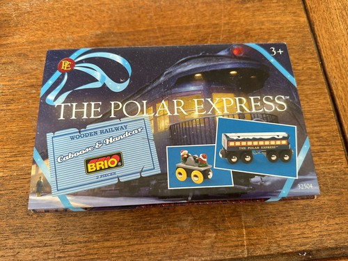 32504 BRIO Wooden Train Polar Express Caboose & Handcar! New! Thomas ...