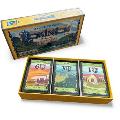 Rio Grande Games Dominion Base Cards Pack for Board Game Complete | eBay