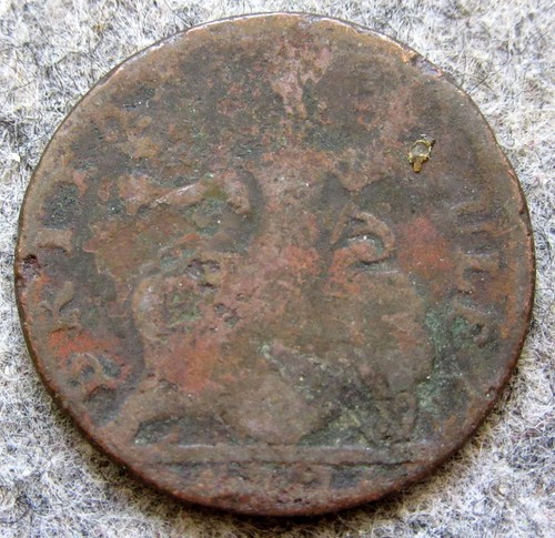 GREAT BRITAIN 1771 HALFPENNY EVASION TOKEN Gregory III Pon - Britain ...