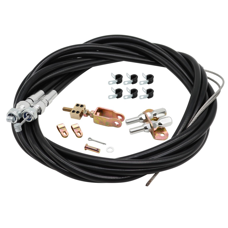 Universal Rear Disc/Drum Emergency Parking Brake Cable Kit 330-9371 E ...