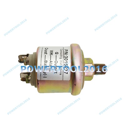 New Oil Pressure Sensor 3015237 Double Connection for Cummins KTA19 | eBay