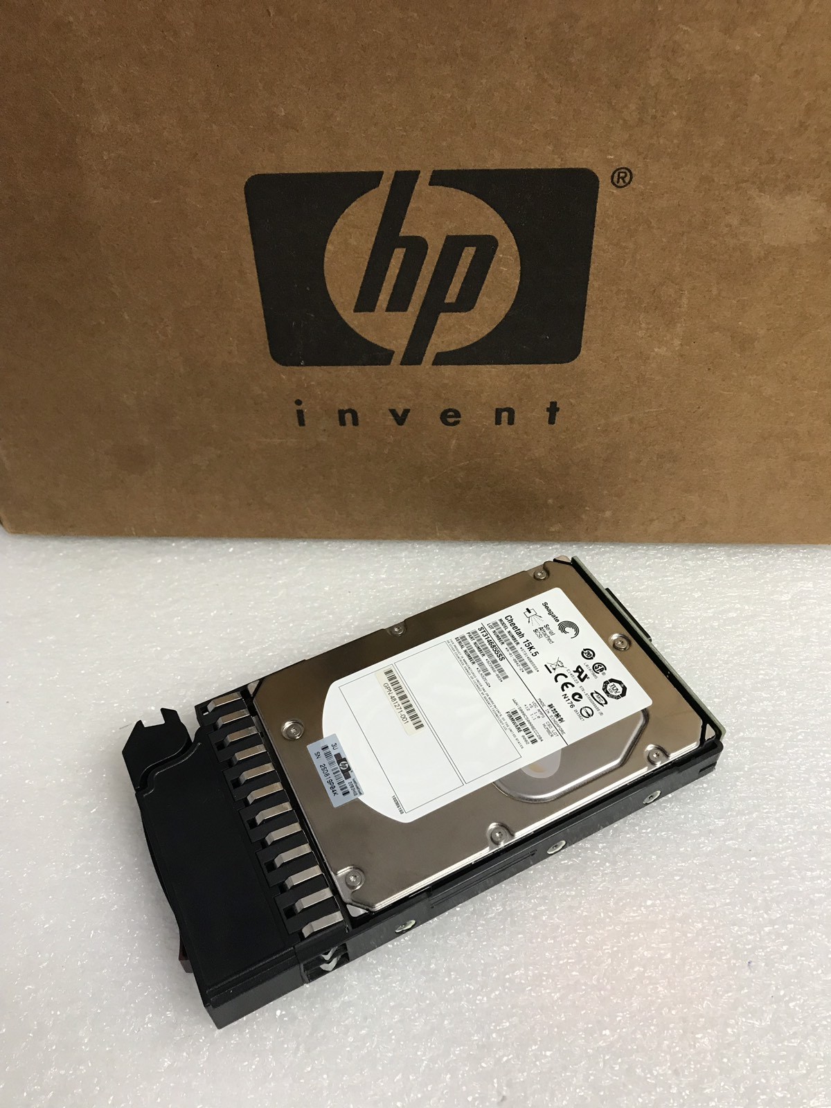 HP AJ735A 480937-001 146GB 3G 15K 3.5" SAS DUAL PORT HARD DRIVE 481271 ...