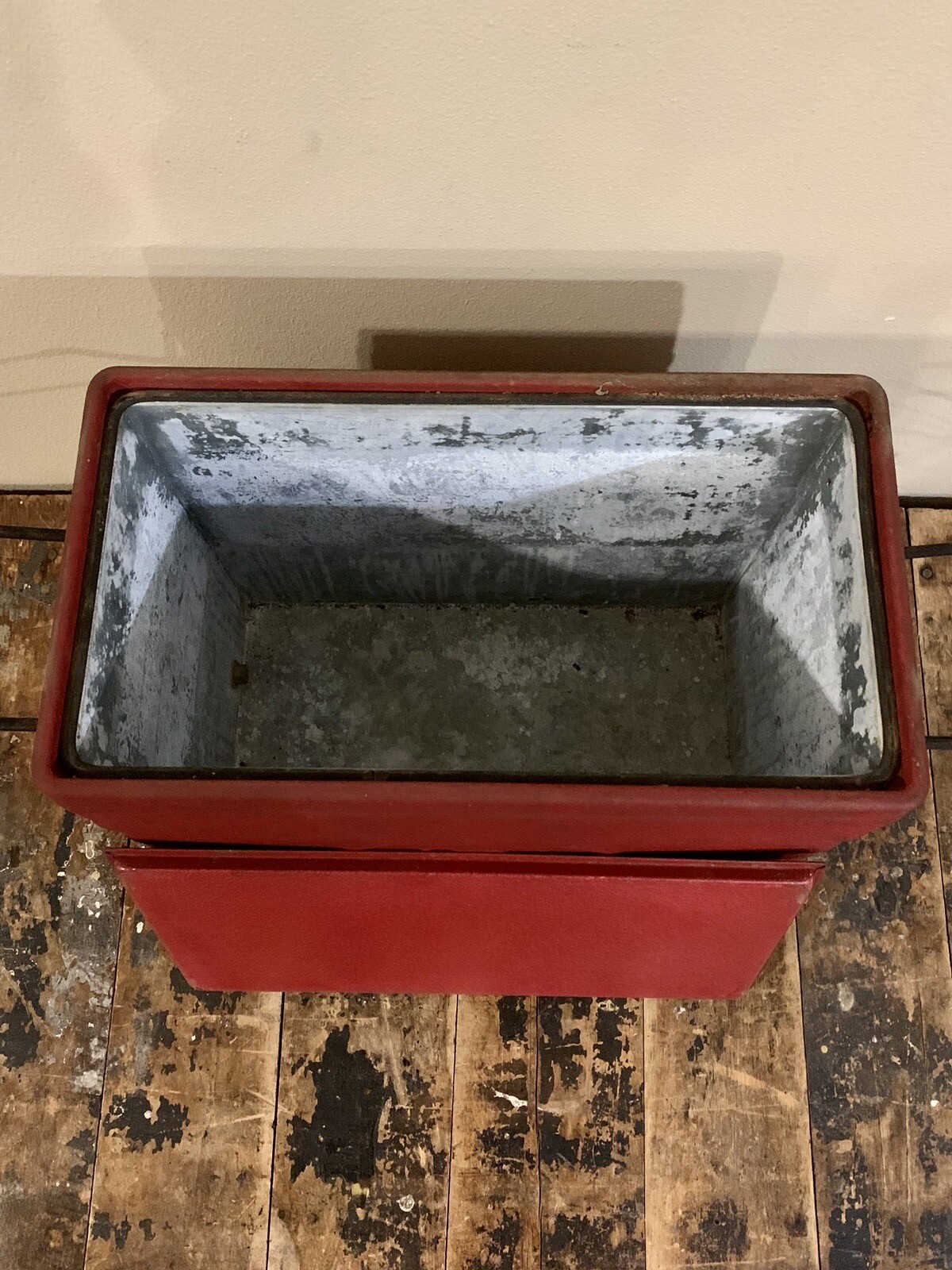 Vintage Falstaff Embossed Metal PicNic Portable Cooler Ice Box | eBay