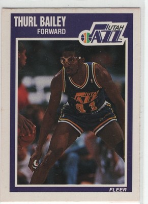 1989-90 Fleer #151 Thurl Bailey Basketball Card | eBay