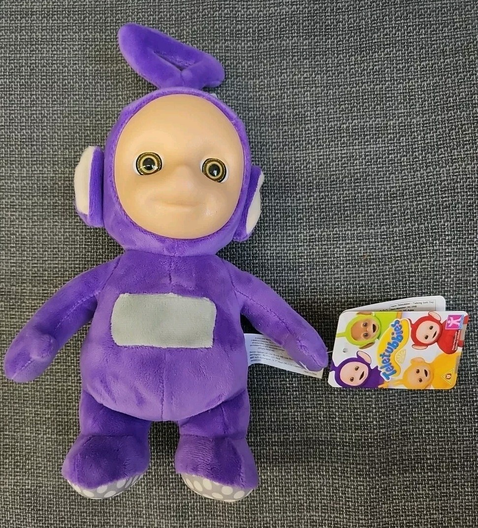 Teletubbies Talking Tinky Winky Interactive Plush 20cm Smyths Toys