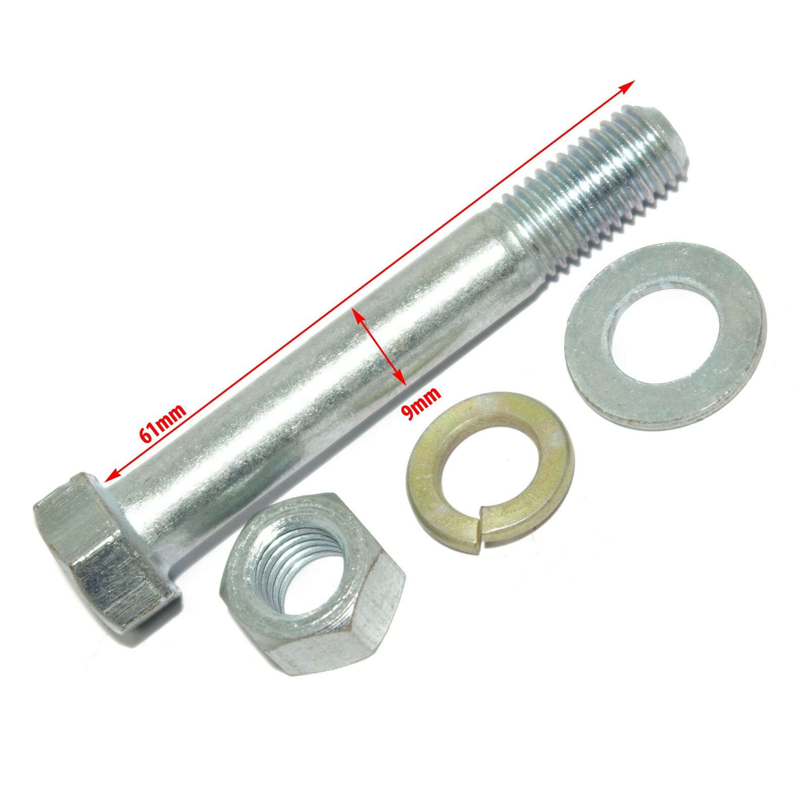 Vespa Px Rear Shock Absorber Bottom Fixing Nut Bolt All Model 67.5 X ...