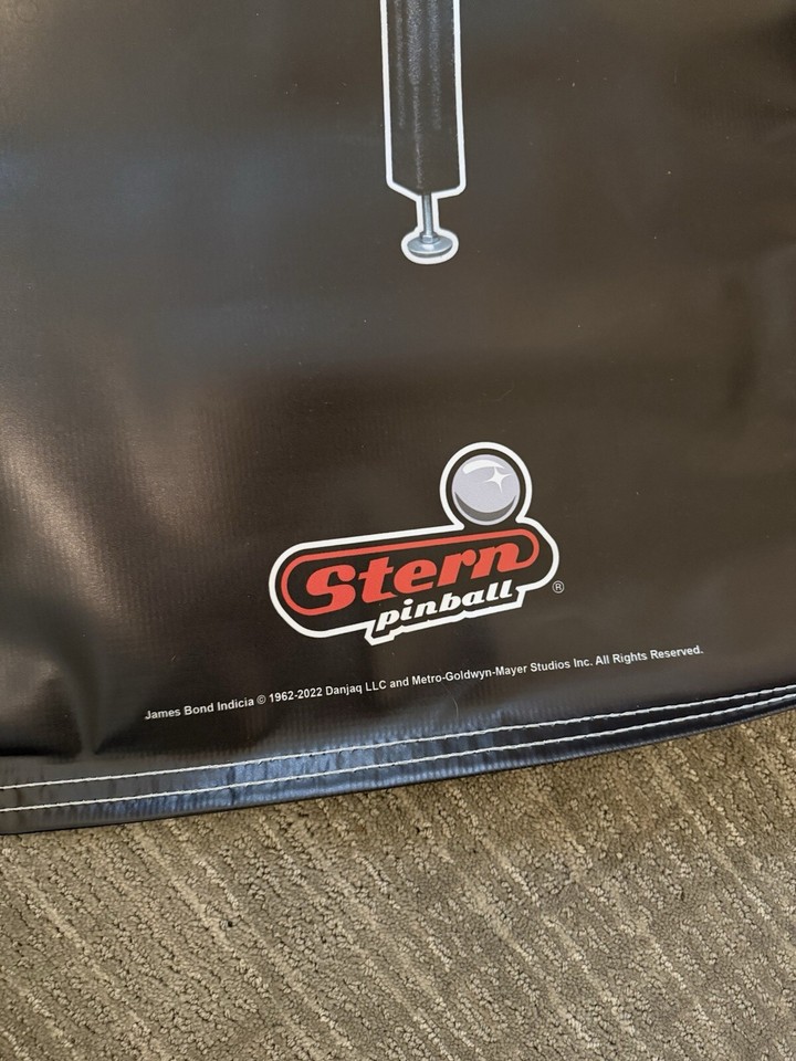 Stern James Bond Pinball Banner | eBay