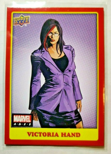 #29 VICTORIA HAND 2020 2021 Upper Deck Marvel Ages | eBay
