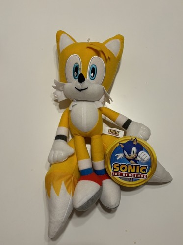 Sonic the Hedgehog Tails Plush Doll Stuffed Animal 12" Sonic 3 Sega ...