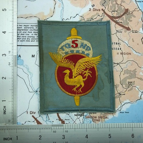 Patch , ARVN 5th PARACHUTE Airborne Battalion "TD 5 ND" Vietnamw Patch ...