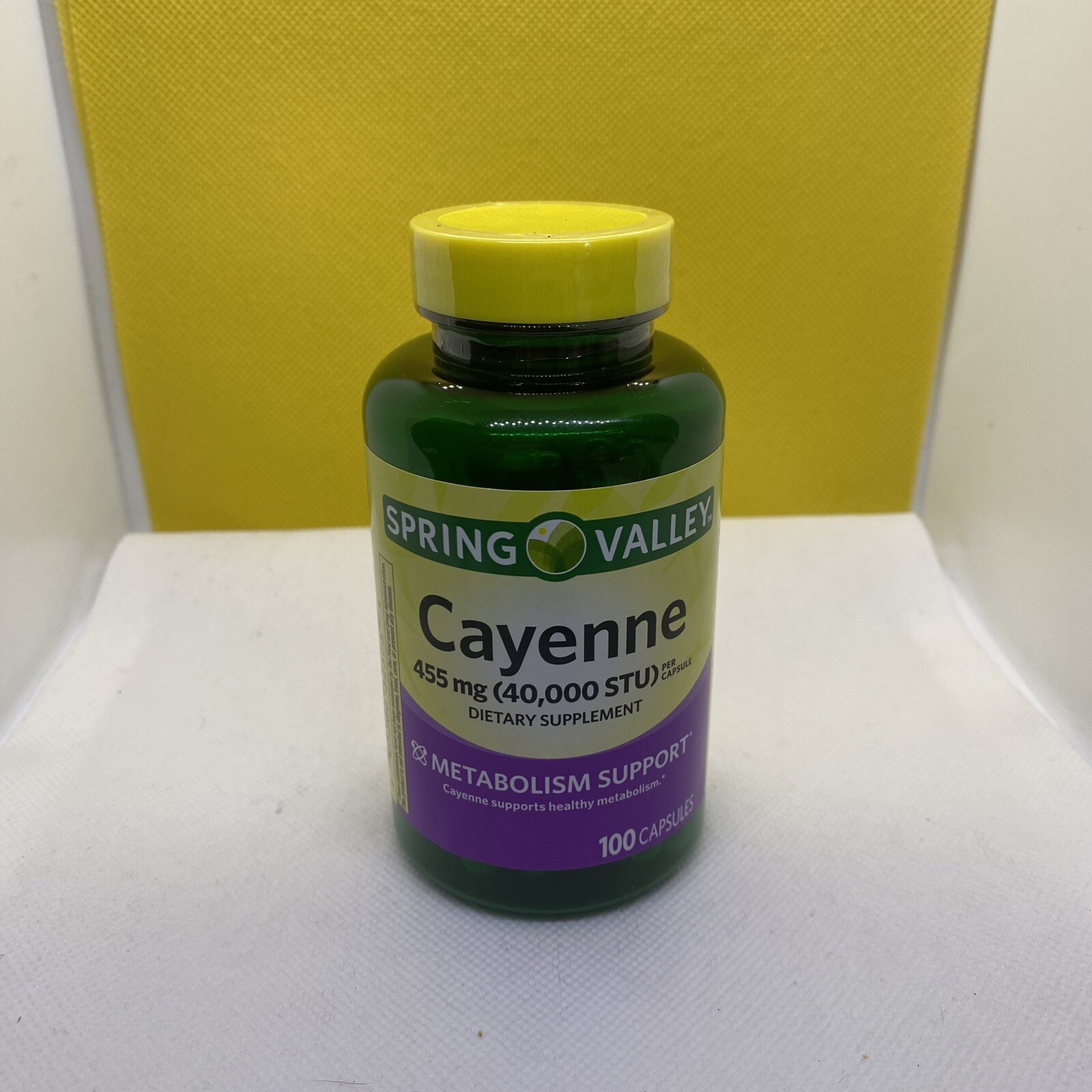 Spring Valley Natural Cayenne Fruit Whole Herb 40 000 Stu 200 Capsules ...