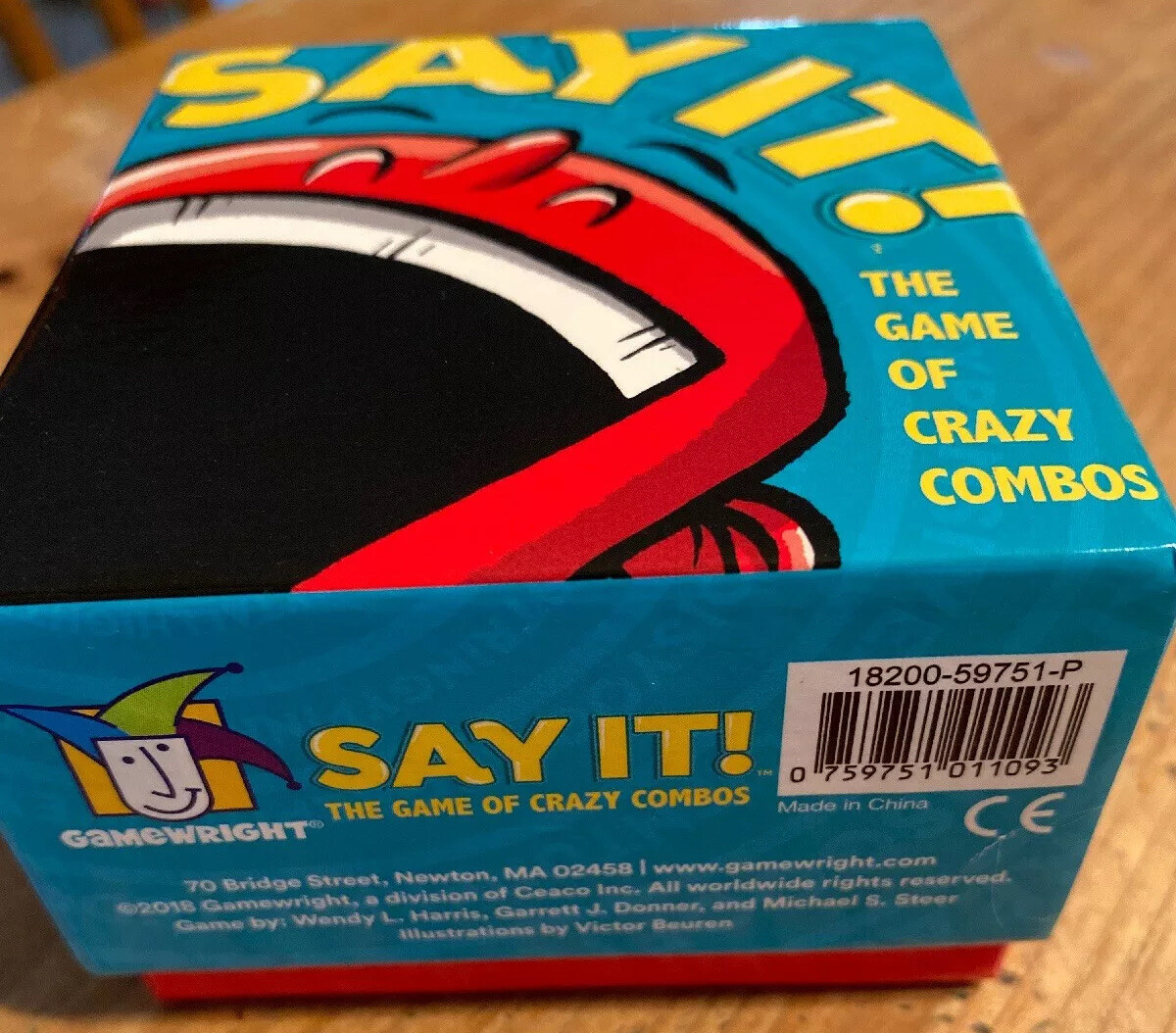 Crazy Combinations Card Game Say It! Party Game - Crazy Combos Card ...