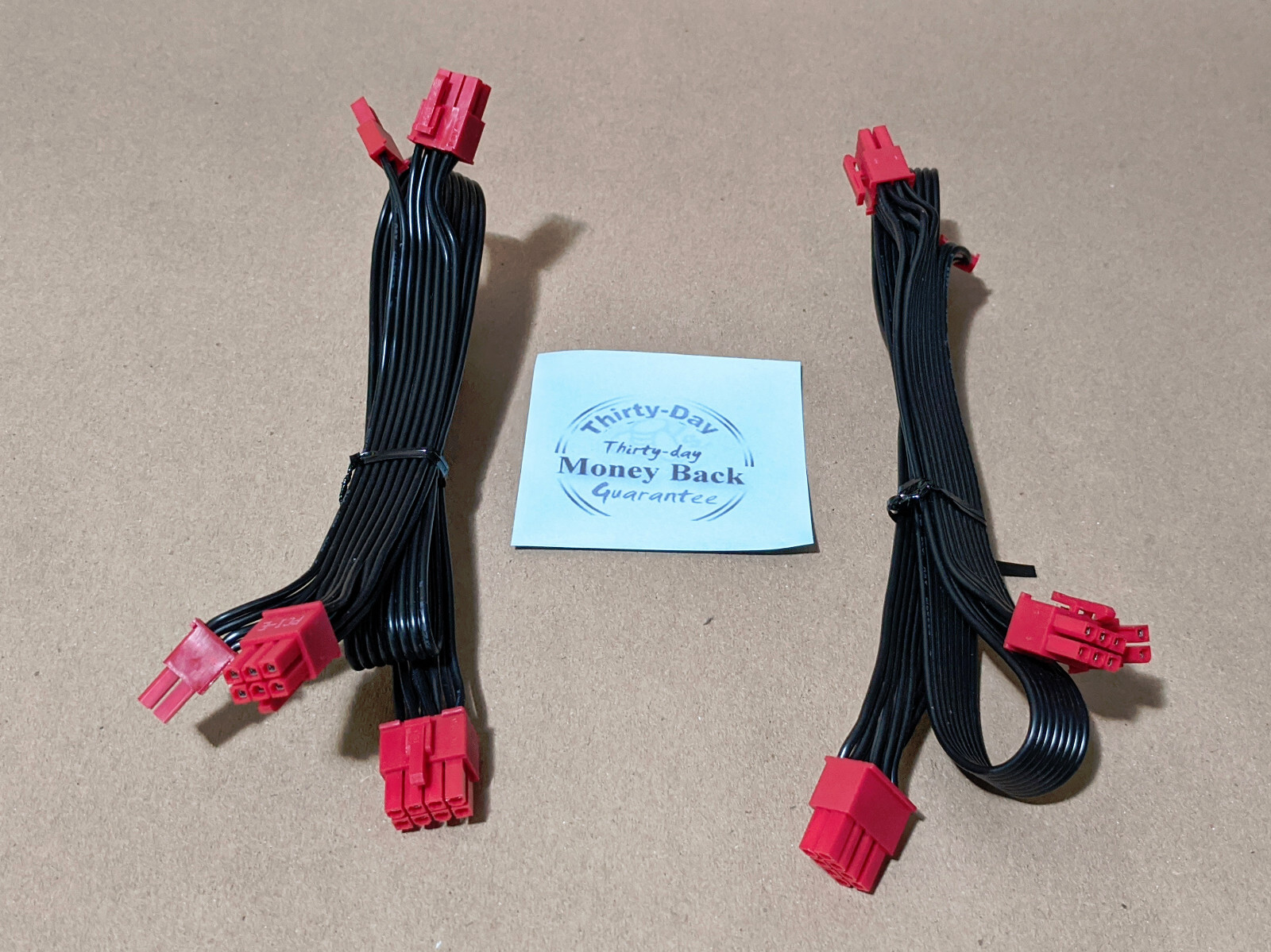 NEW PowerSpec® Modular 4x 6+2pin PCIE Cable Set for PS650GSM / PS650BSM ...