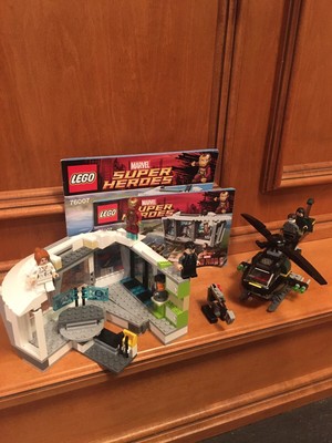 Lego Iron Man - 3 Sets - Mansion 76007, Mandarin 76008, Extremis Sea ...