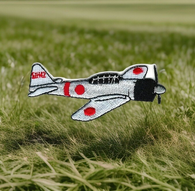 Japanese A6M Zero Zeke Axis WWII Fighter Plane Patch | eBay