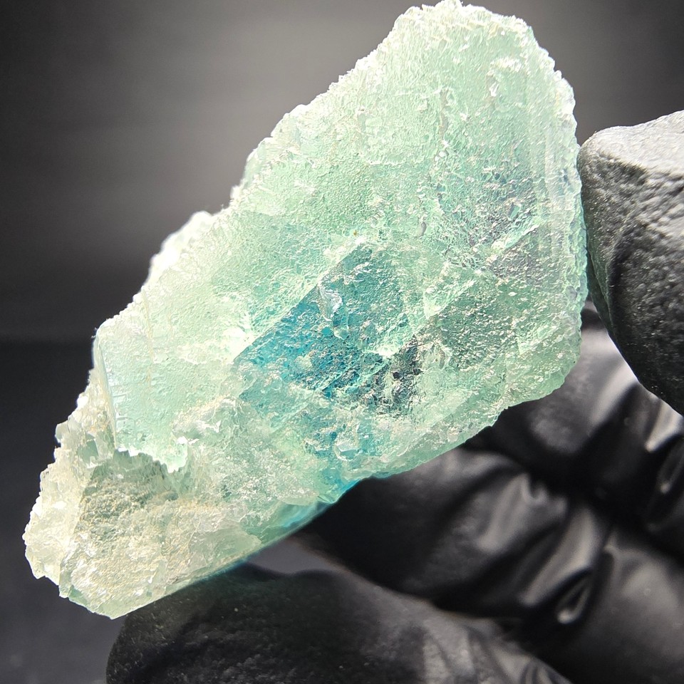 Beautiful Phantom Fluorite specimen green purple turquoise Omehane ...