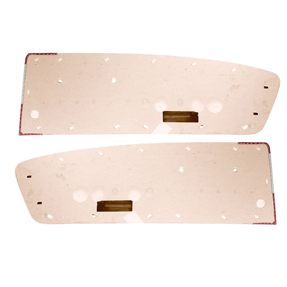 TMI Pony Door Panel Two-Tone 65 Correct Red Outside With White Insert ...