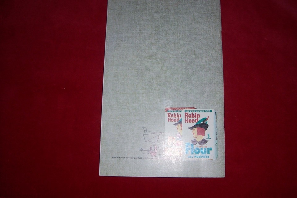 Robin Hood Flour 1964 Let's Bake Cookbook Cook Booklet International ...