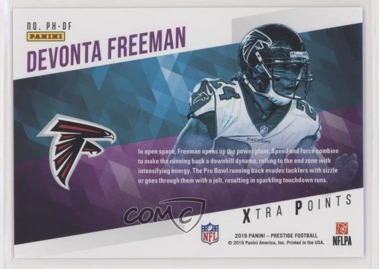 2019 Panini Prestige Power House Xtra Points Bronze /25 Devonta Freeman ...
