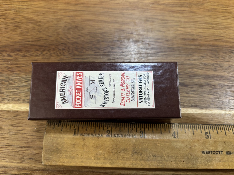 SERIES XIX 19 SCHATT & MORGAN QUEEN BALLOON WHITTLER BONE KNIFE 043276 ...