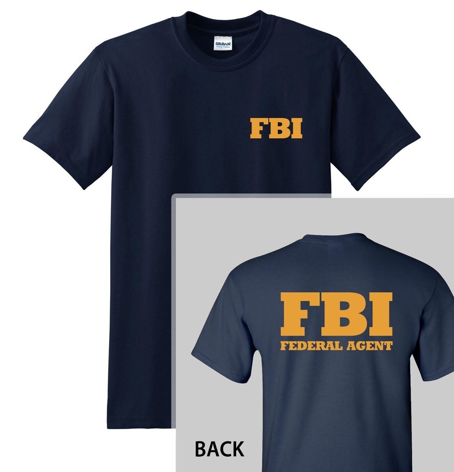 FBI T-SHIRT - youth and adult uo to 5x in 7 Colors -/ | eBay