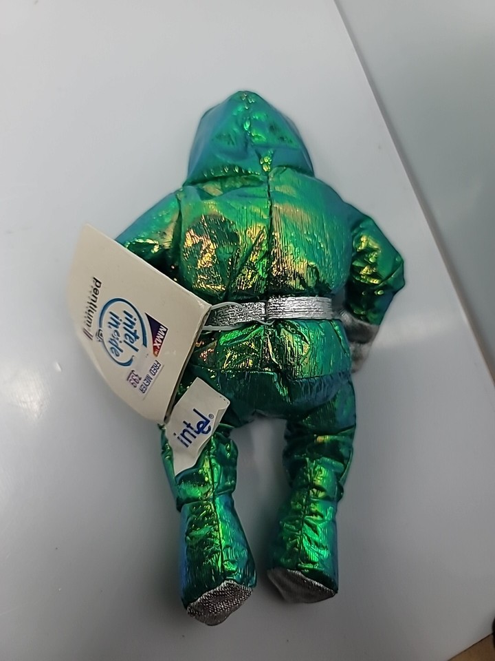 Intel Inside Space Men Bunny People Plush Beanie Metallic Pentium II ...