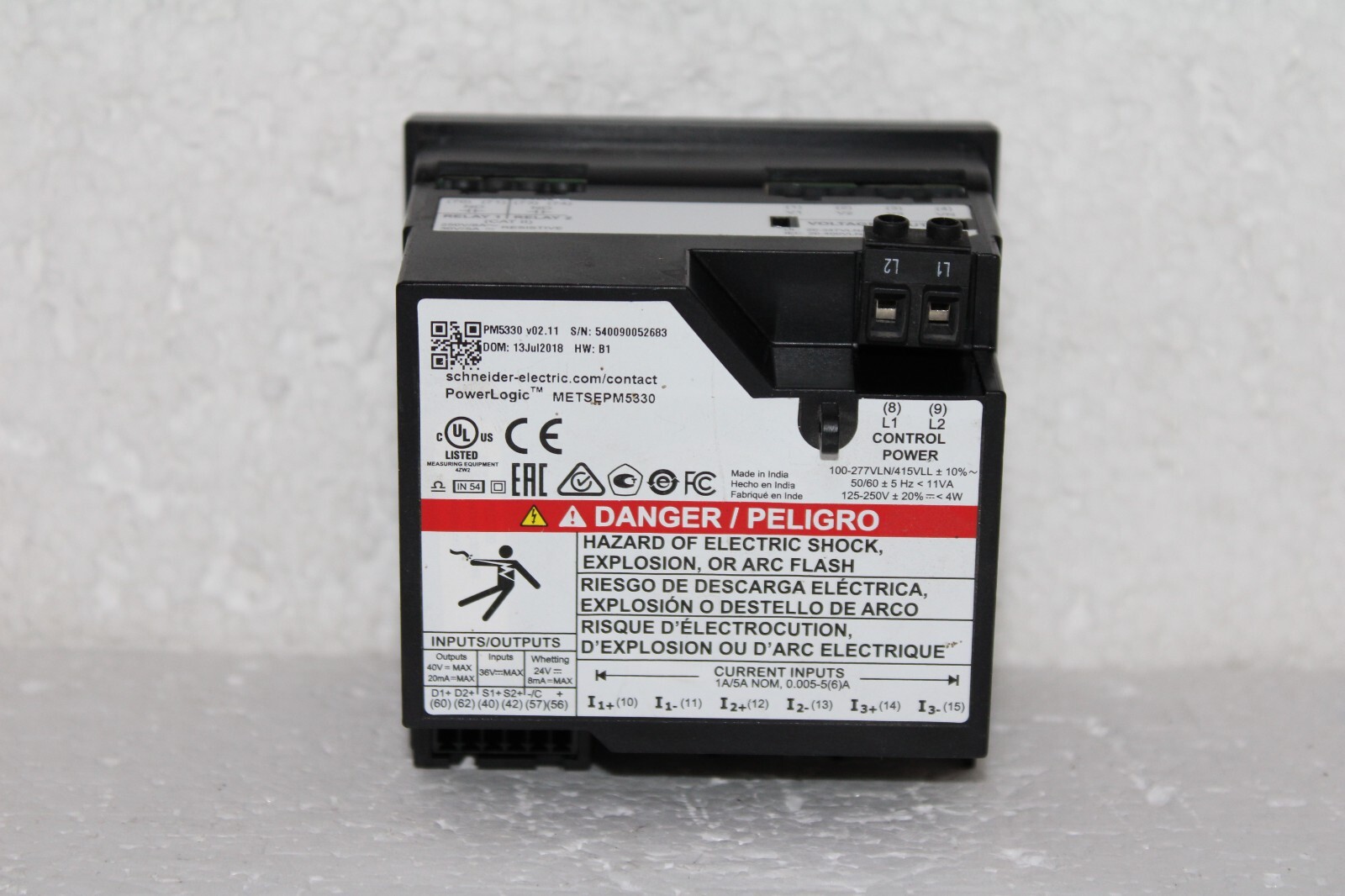 Schneider Electric METSEPM5330 Power Meter PowerLogic PM5330 | eBay