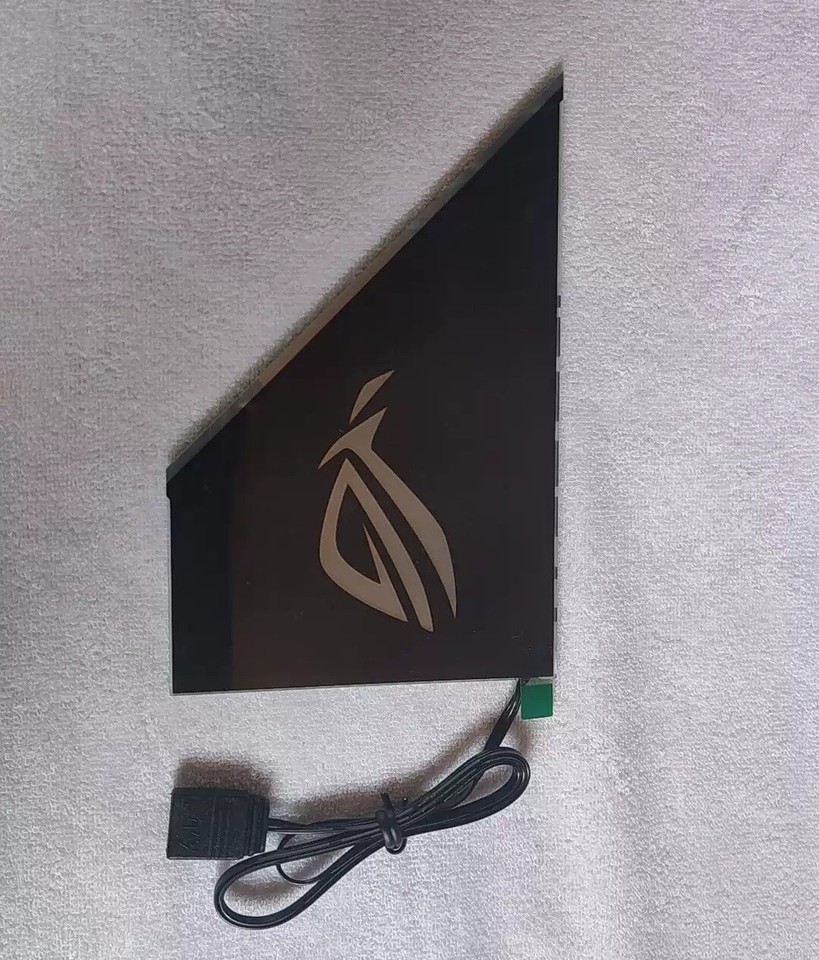 ASUS ROG Strix Power Supply Magnetic Badge Logo Stickers AURA SYNC | eBay