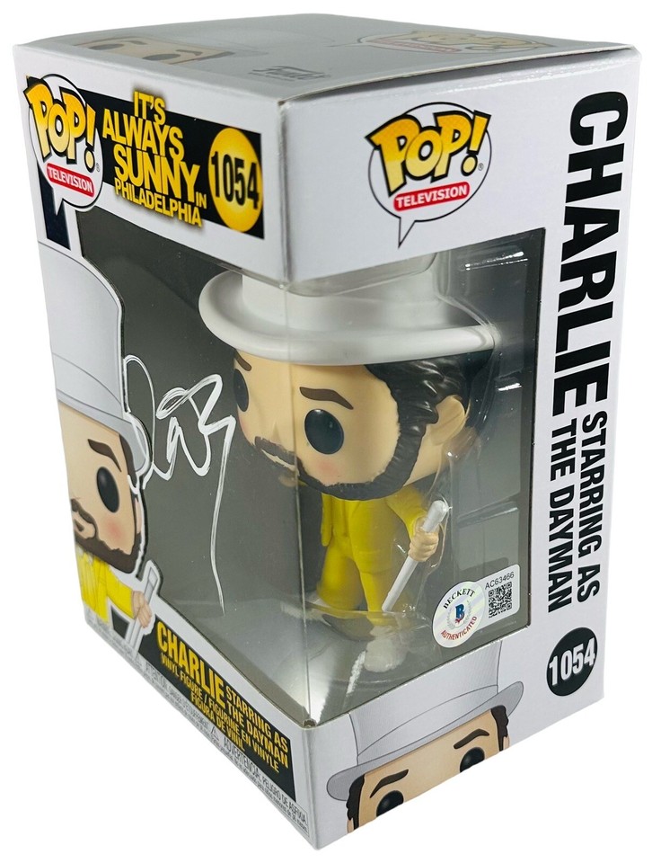Charlie Day Signed Always Sunny In Philadelphia Funko Pop The Dayman ...