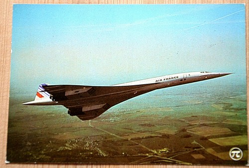 43821 Ak Air France Concorde A Vion Super Sonique Airlines Aircraft ...