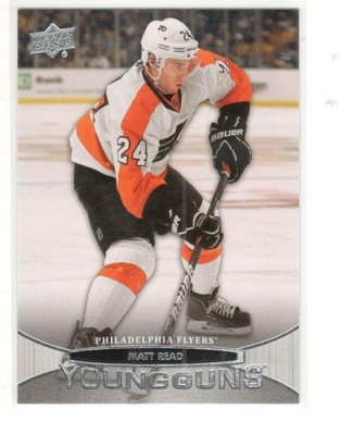 2011-12 UPPER DECK UD YOUNG GUNS RC: # 235 MATT READ PHILADELPHIA ...