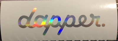 Dapper. DECAL oil slick ect blacklisted lowered stance jdm Sticker neo ...