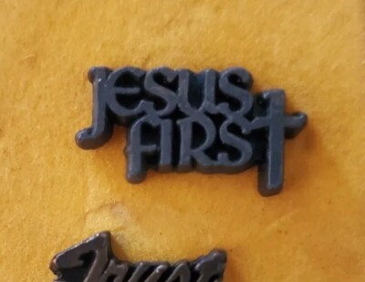Jesus Pin Lapel Tie Pinback JESUS FIRST | eBay