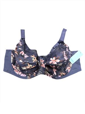 GODDESS Utopia Kayla Banded Underwire Bra, US 2X-Large, NWOT | eBay