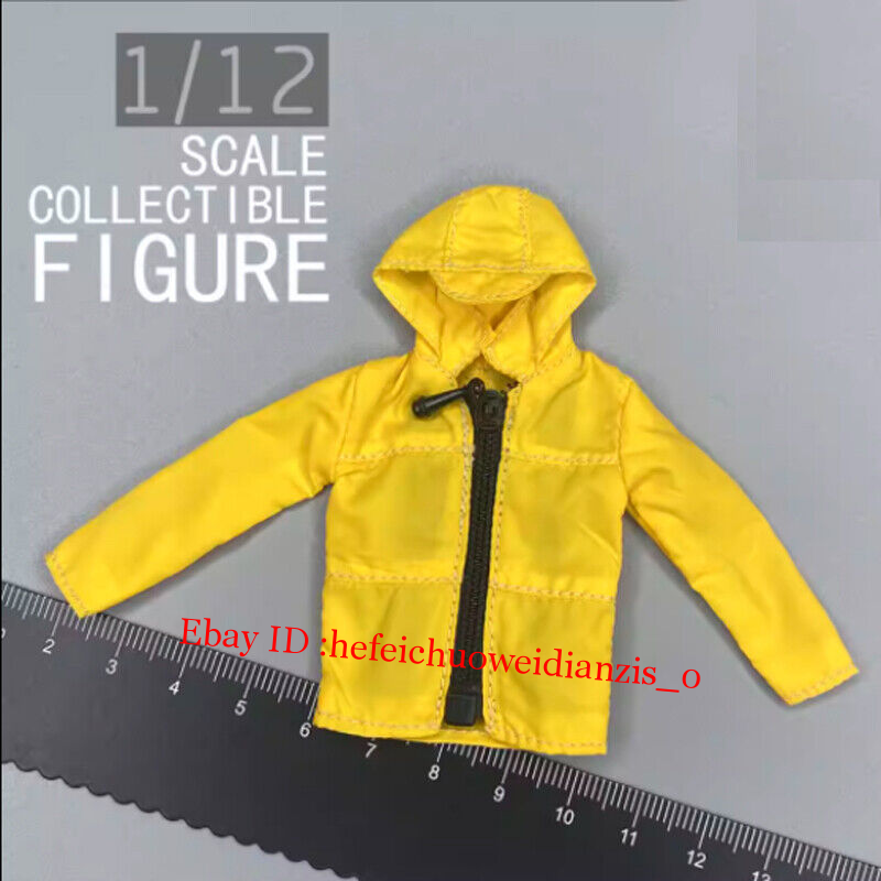 1/12 Scale Male Coat Jacket for 6" Dam 3A Action Figure Doll ...
