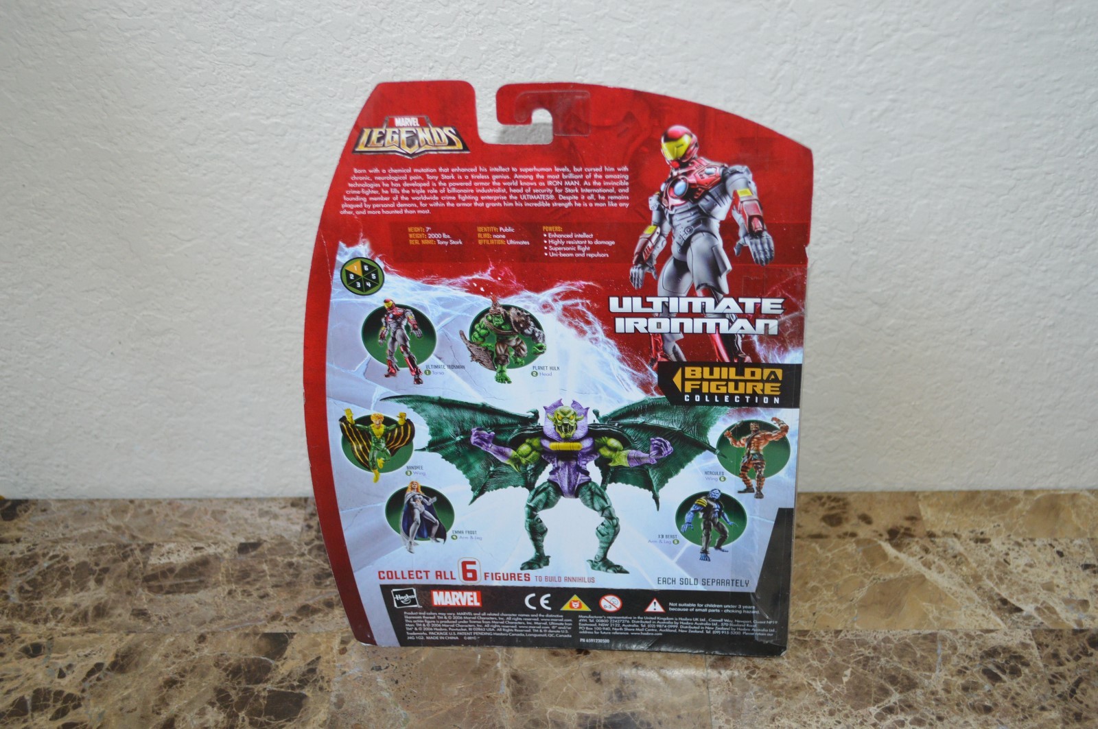 Marvel Legends ULTIMATE IRONMAN AVENGERS ANNIHILUS Series BAF Action Figure