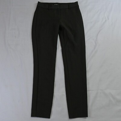 Express 0 Dark Green Skinny Stretch Dress Pants | eBay
