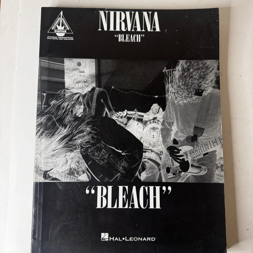 NIRVANA: "BLEACH" - Hal Leonard Guitar Tab Sheet Music Songbook | eBay