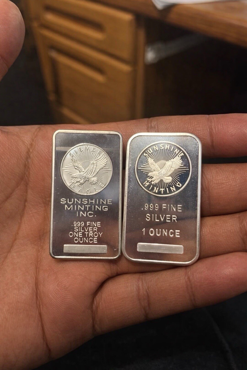 Sunshine Minting & SilverTowne .999 Silver Bars 1 oz & 10 oz Total 12 ...