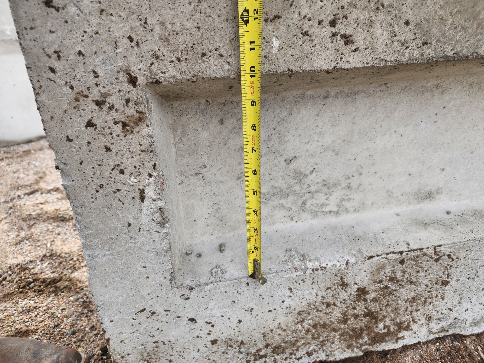 6'x2'x2' Interlocking Precast Concrete Block - Retaining Wall - 3,100lb ...