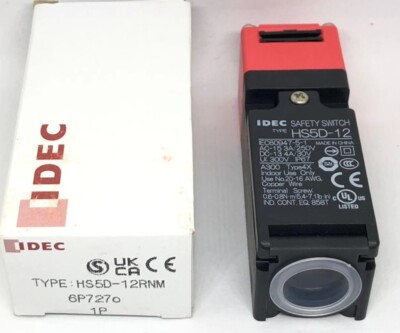 1pcs IDEC Safety Switch HS5D-12RNM | eBay