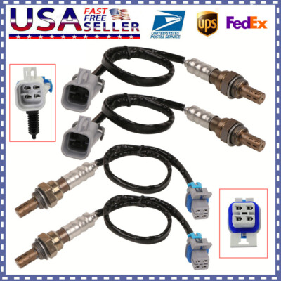 4pcs For 2003-2005 Chevy Silverado 1500 5.3 Up&Downstream Oxygen Sensor ...