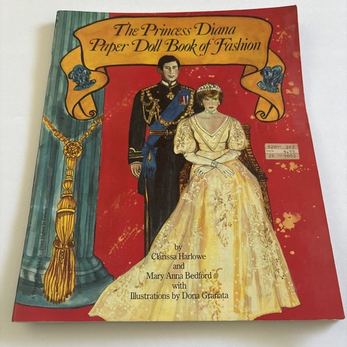The Princess Diana Paper Doll Book of Fashion - Perigee books 1982 ...