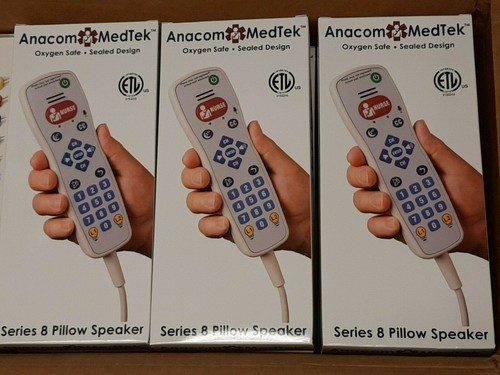 PILLOW SPEAKER SERIES 8 GE 18 PIN Anacom MedTek B0816-088DJ Zenith ...